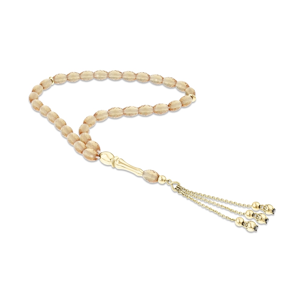 Quartz Altın Tesbih - 3002082469 / ZEN Pırlanta